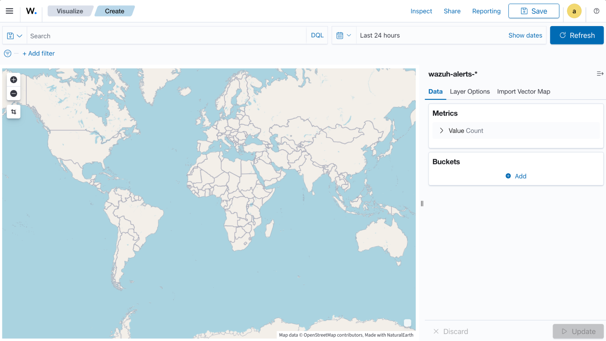 Creating custom dashboards — Wazuh Documentation-4.9
